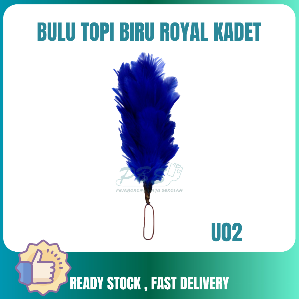 HACKER BIRU ROYAL BULU TOPI KADET - U02 ( ACCESSORIES CADET ) | Shopee ...