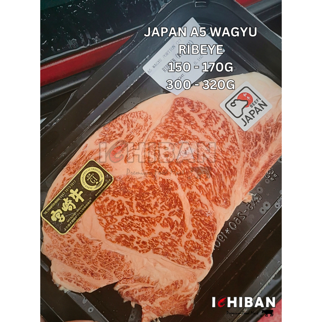 A5 Wagyu - RIBEYE Ribloin Steak Halal 150 - 170G | Shopee Malaysia
