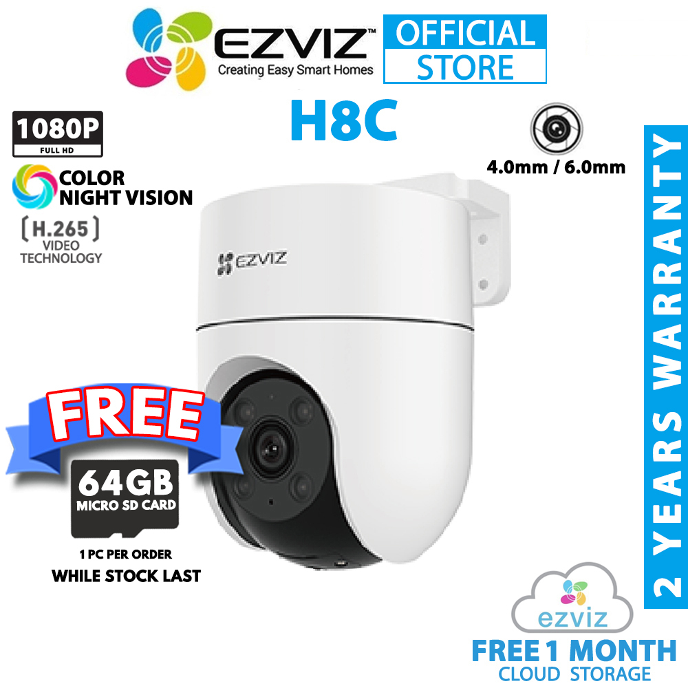 Ezviz Outdoor Pan/Tilt H9C / H8C / H8 Pro / H8C PRO 1080P 2K 3K 4K 2MP ...