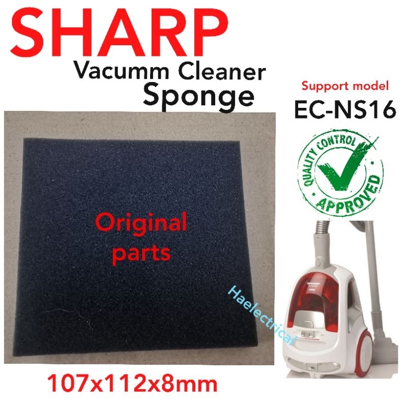 Sharp vacumm Cleaner SPONGE EC-NS16 (ORIGINAL PARTS) | Shopee Malaysia