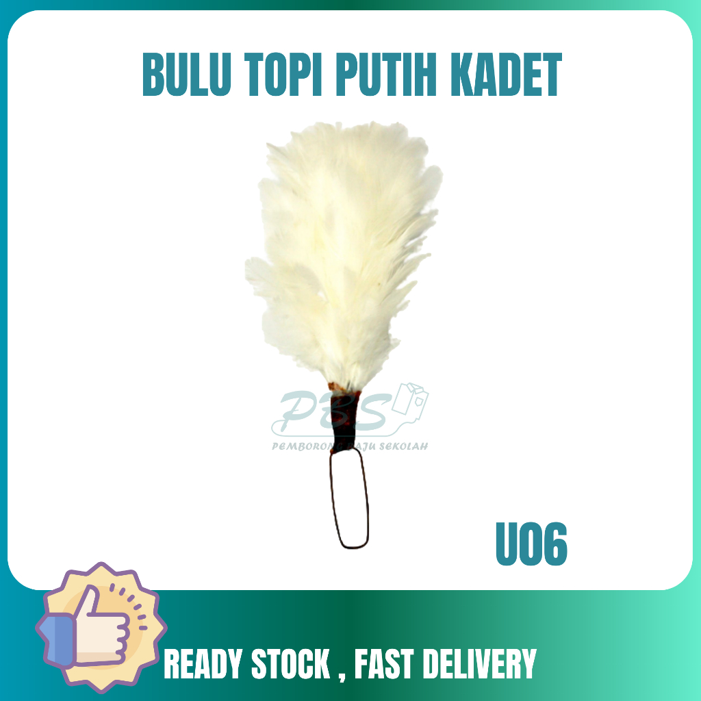 HACKER PUTIH BULU TOPI KADET - U06 ( ACCESSORIES CADET ) | Shopee Malaysia