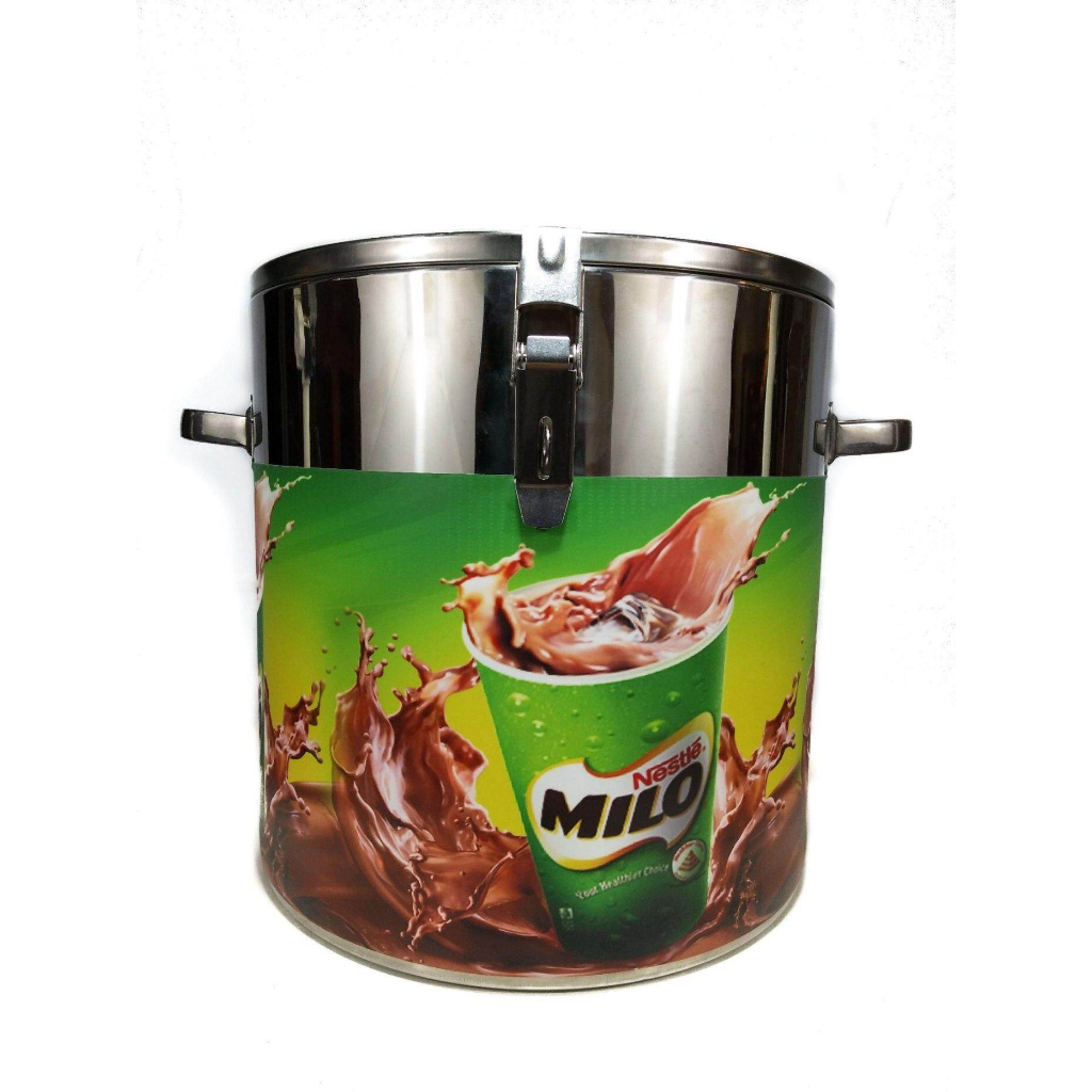 STICKER BALANG STEEL MILO 35INCI X 10 INCI (pvc sticker) | Shopee Malaysia