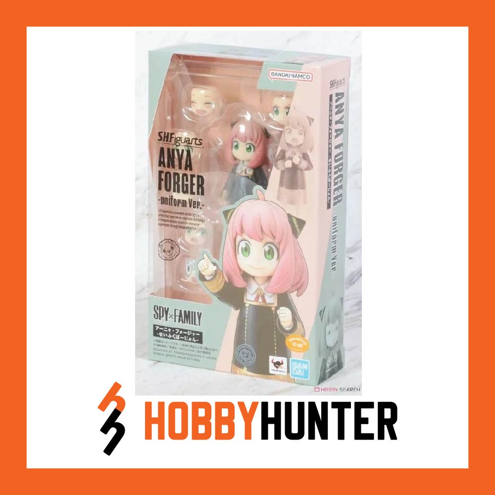 ( Stock Ready ) Bandai SHF Anya Forger Uniform Ver. Action Figure Spy x ...