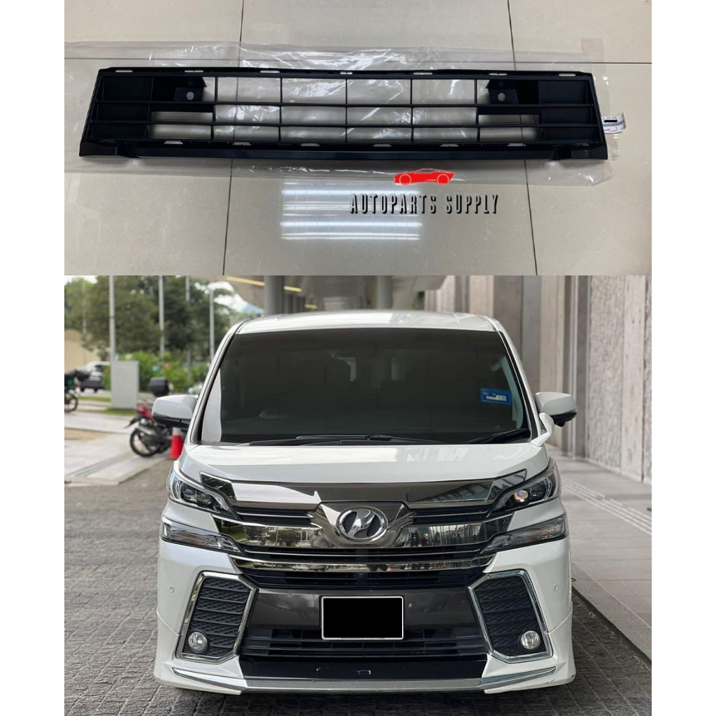 ORIGINAL TOYOTA VELLFIRE ZA ZG GGH30 AGH30 2015 - 2017 FRONT BUMPER ...