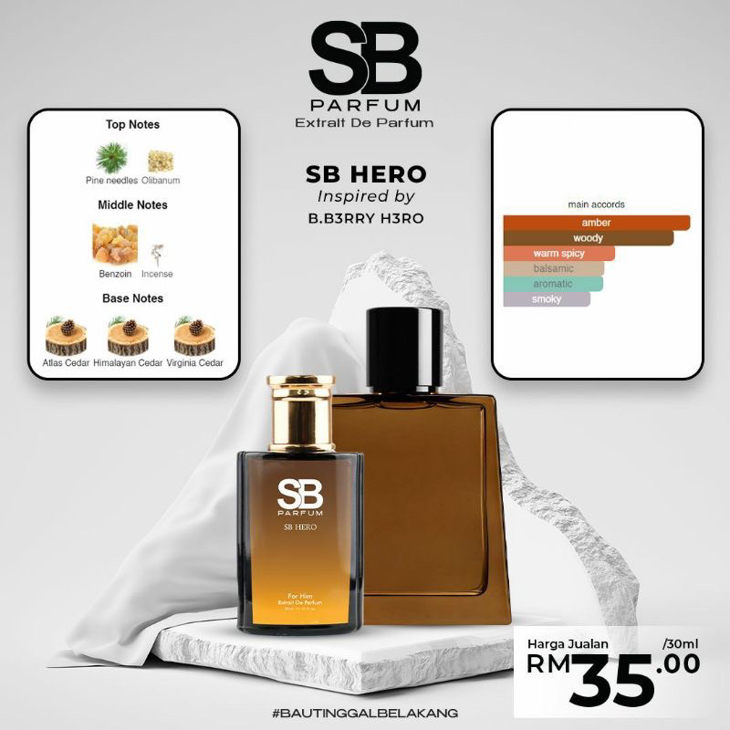 SB Parfum 30ml EDP perfume bau macam OG | Shopee Malaysia