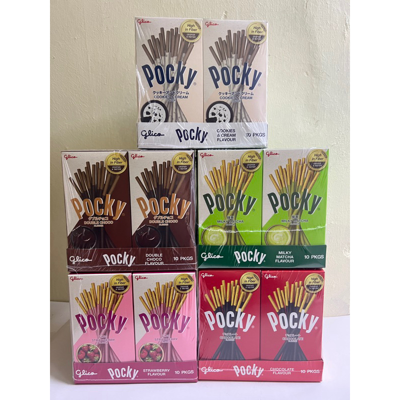 GLICO POCKY STICKS 35-40G X 10BOXES | Shopee Malaysia