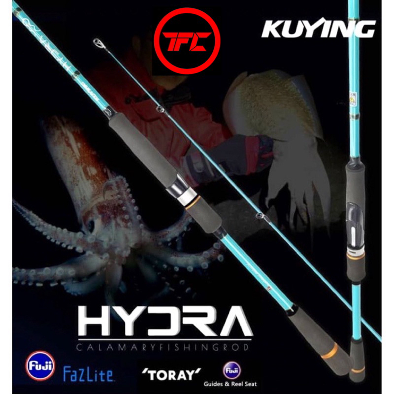 KUYING Hydra Eging Squid Rod Spinning Egi Candat Sotong | Shopee Malaysia