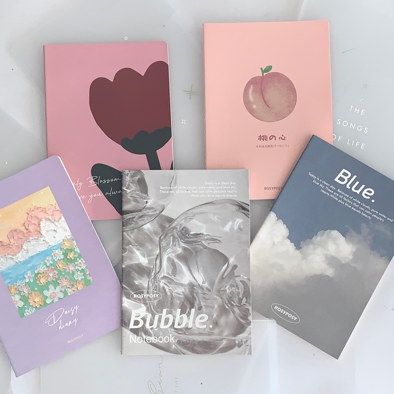 Korean ins B5 Notebook Notepads Thread Sewn Notebook ins style notebook ...