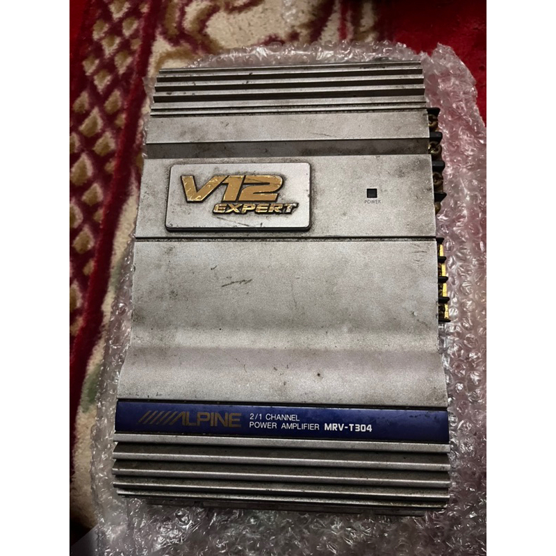 Alpine MRV-T304 Hi-Res Power Amplifier 2Channel Condition Halfcut ...