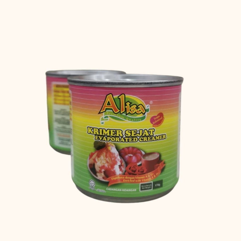 Alisa Krimer Sejat Evaporated Creamer 170g | Shopee Malaysia