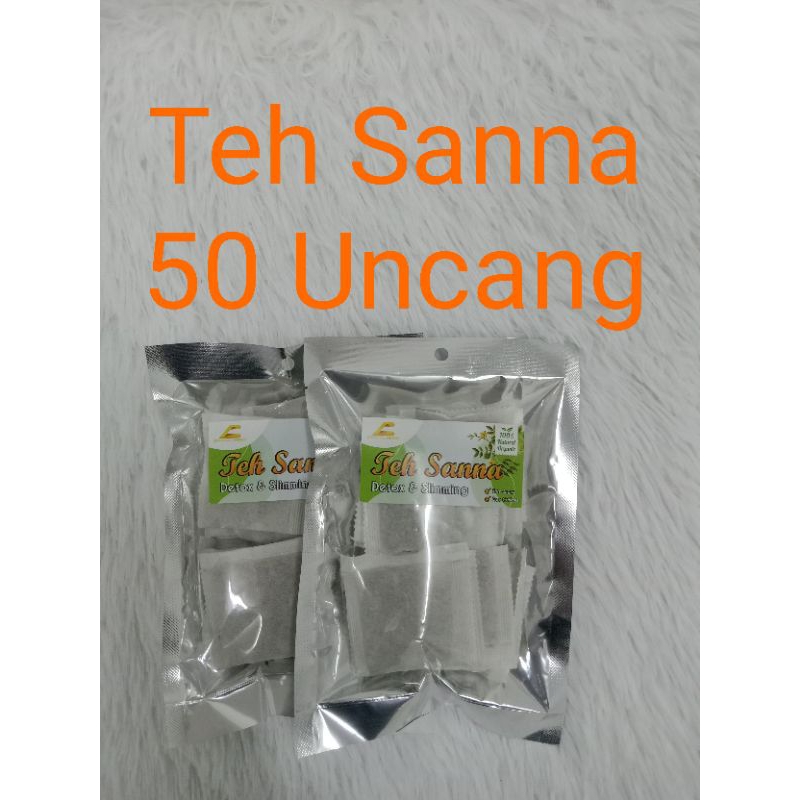 Teh Sanna Senna (50 uncang) Murah Jimat 100% Asli Daun Sanna | Shopee ...