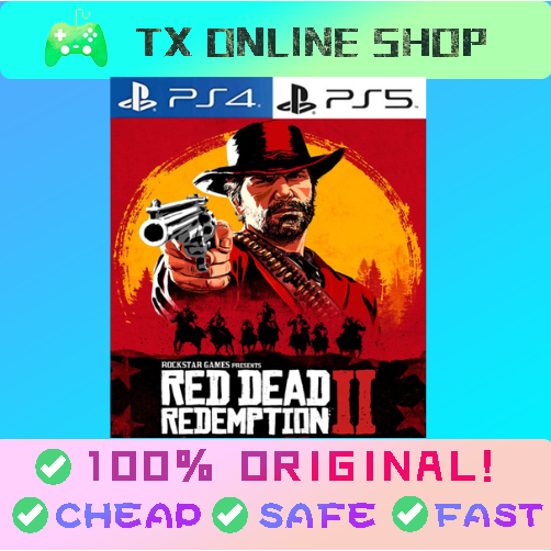 🔥PROMO🔥 Red Dead Redemption 2 RDR2 PS5 / PS4 Original Game | Shopee ...