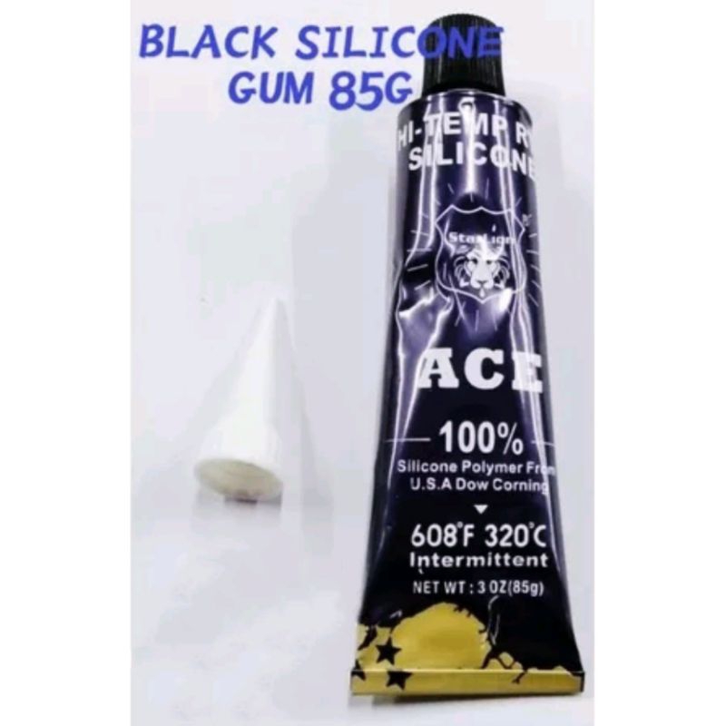 BLACK COLOUR SILICONE GASKET GUM ENGINE AND TRANSMISSION GEARBOX GASKET ...