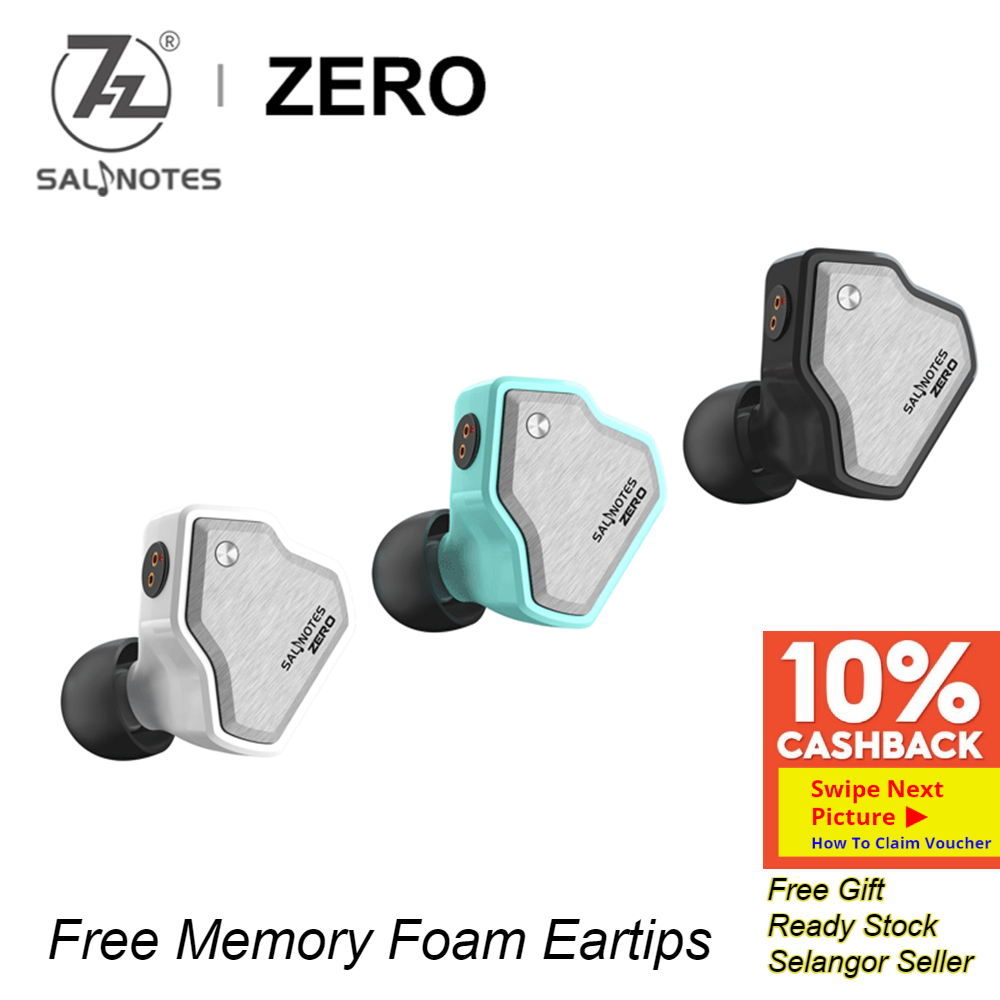 7Hz Salnotes Zero & Crinacle Zero 2 HiFi 10mm Dynamic Driver In-Ear ...