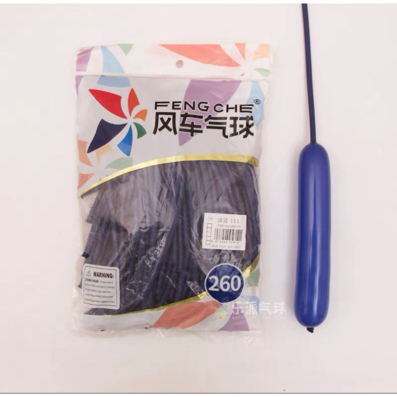 FENG CHE HIGH PREMIUM LATEX 260 BALLOONS 100pcs/pack | Shopee Malaysia