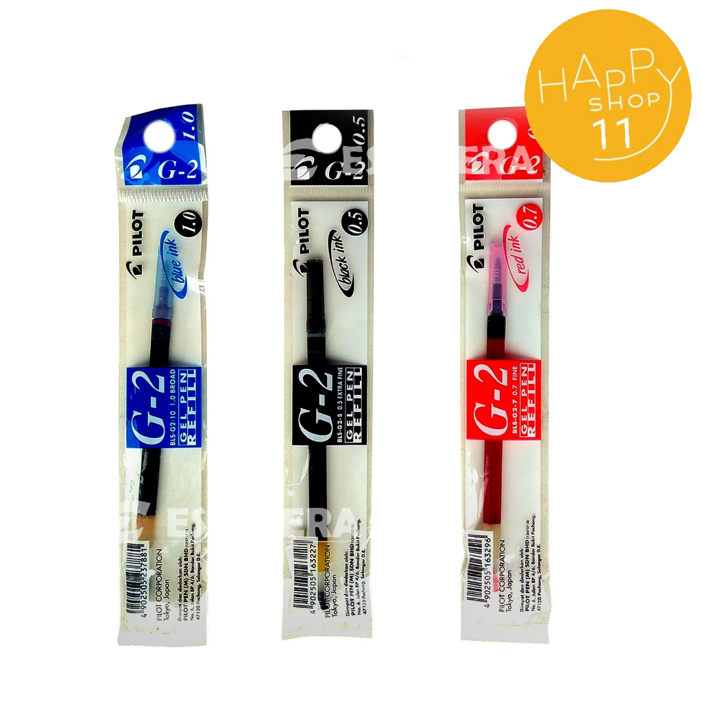 Pilot Refill For G2 Gel Pen Refill 0.5mm / 0.7mm | Shopee Malaysia