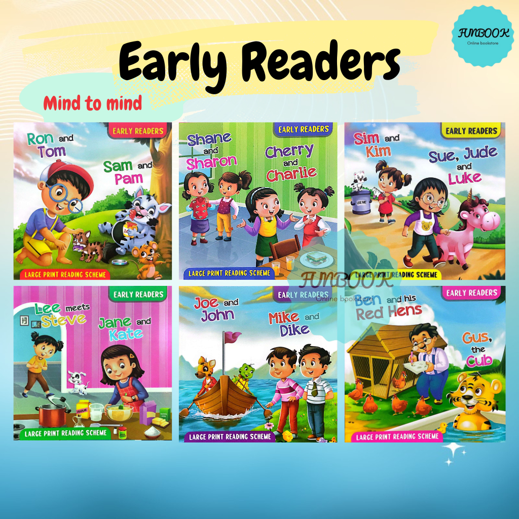 [FUNBOOK] Early Readers Preschool Story Book Large Print 𝐌𝐢𝐧𝐝 𝐓𝐨 𝐌𝐢𝐧𝐝 ...