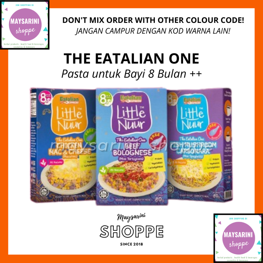 Baby Food THE EATALIAN ONE SERIES Ready to Eat Pasta Eatalian Express ...