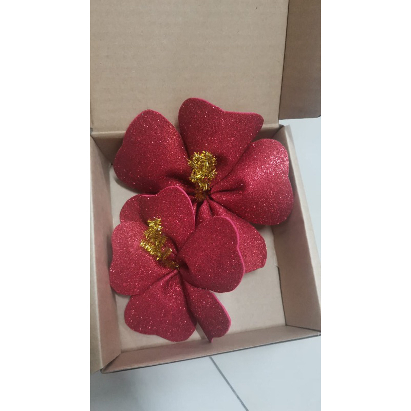 Pin Bunga raya BESAR MERDEKA | Shopee Malaysia