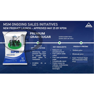 MSM Prai Super Gula Putih Premium 1kg | Shopee Malaysia
