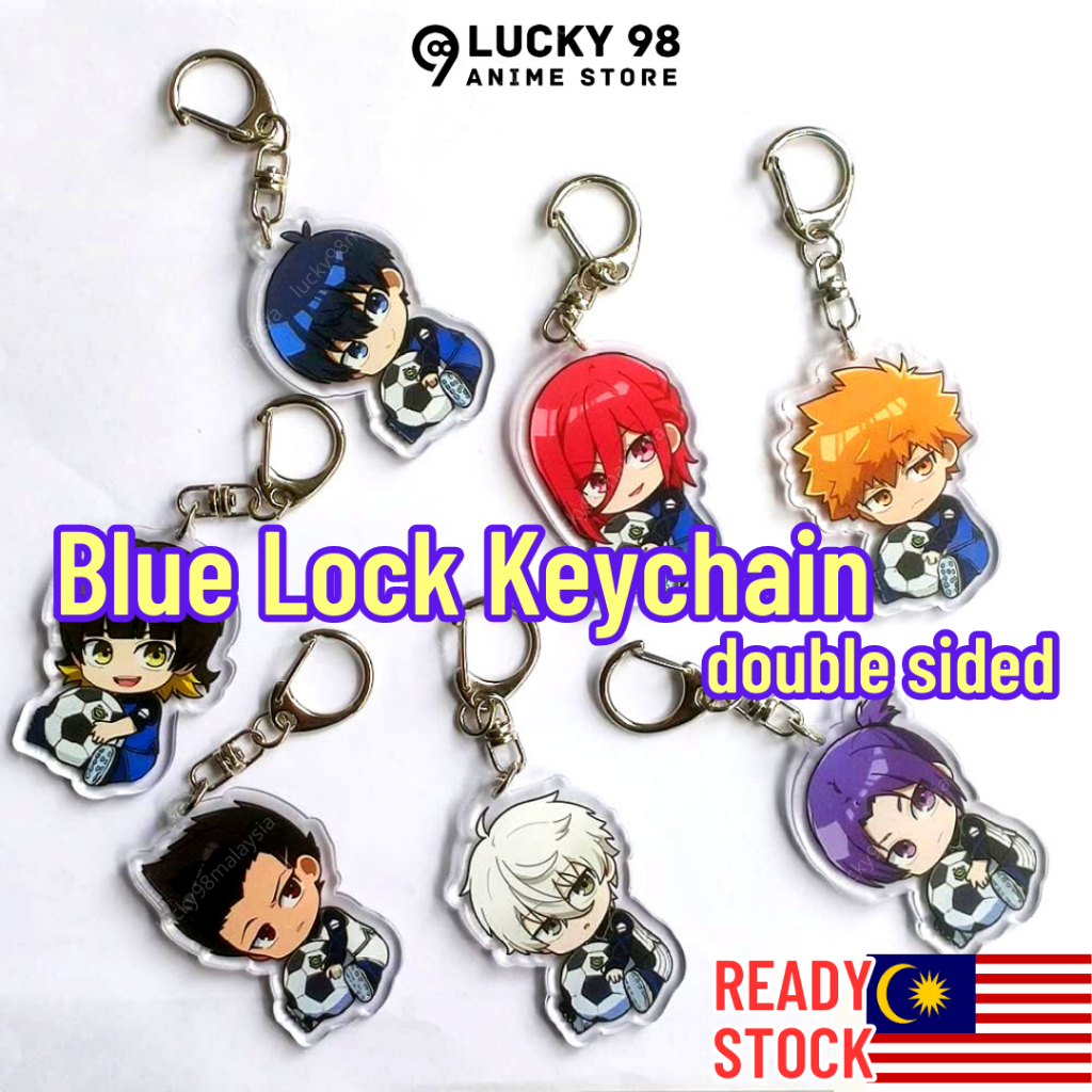Blue Lock Keychain Isagi Yoichi Nagi Bachira Mikage Kunigami Double ...