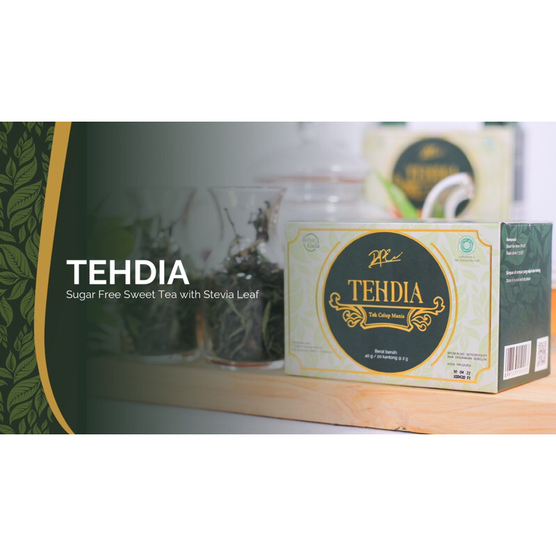 🍃TEHDIA - TEH MANIS TANPA GULA / TEHDIA SWEET TEA - SUGAR FREE TEA 🍃 ...