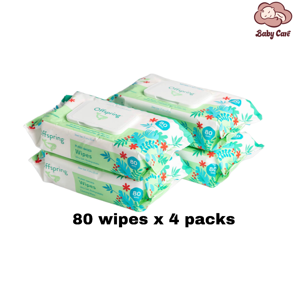 Offspring Premium Organic Baby Wipes (Bundle Pack) | Shopee Malaysia