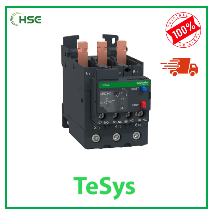 Schneider Electric TeSys LRD DECA Thermal Overload Relay - connection ...