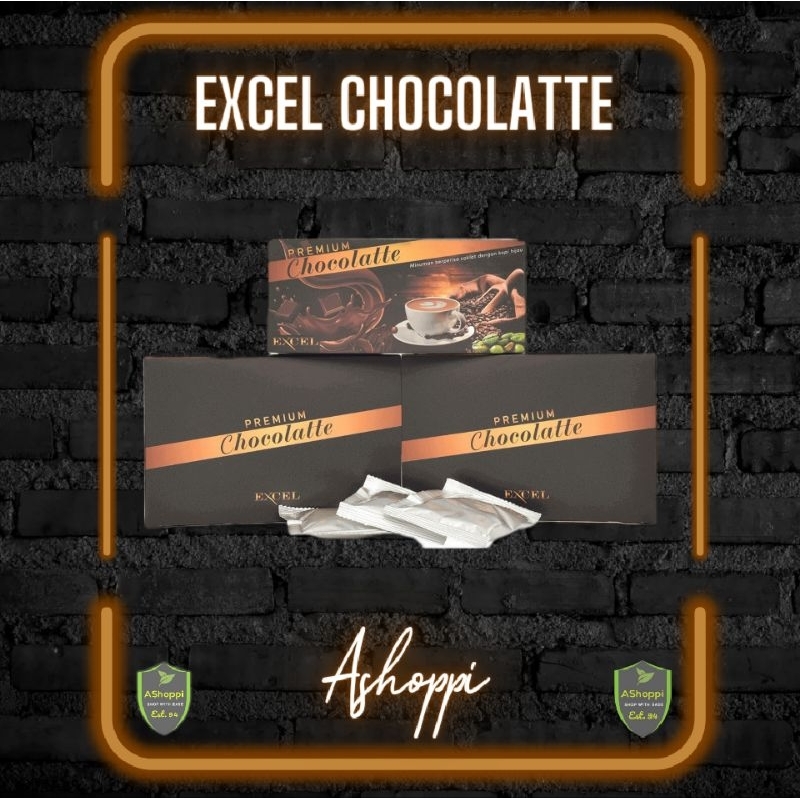 💯ORIGINAL HQ💯 EXCEL PREMIUM CHOCOLATTE EXCEL CHOCO LATTE EXCEL ...