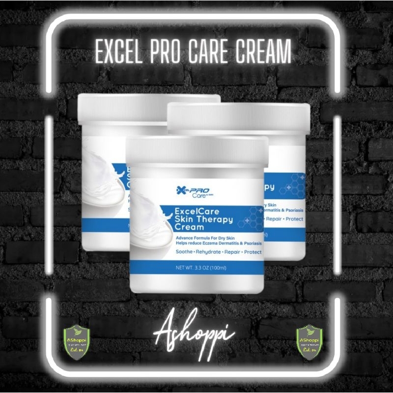 [FREE SHIPPING | ORIGINAL HQ] Excel PRO Care Skin Therapy Cream / Krim ...