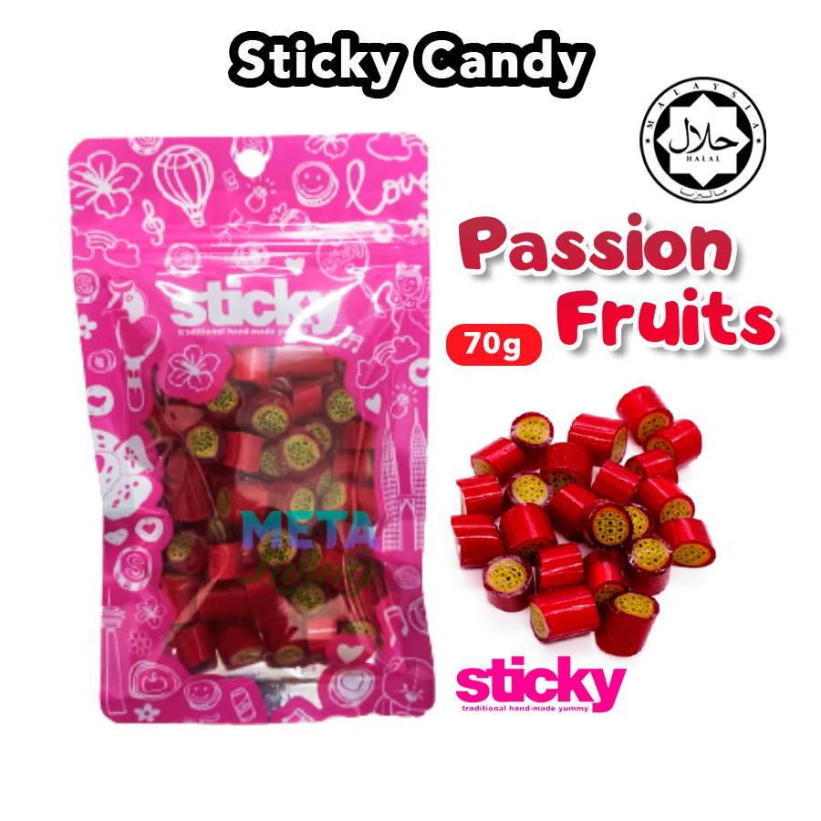 STICKY CANDY GULA-GULA VIRAL STOK SEDIA Thank You Happy Birthday Gift I ...