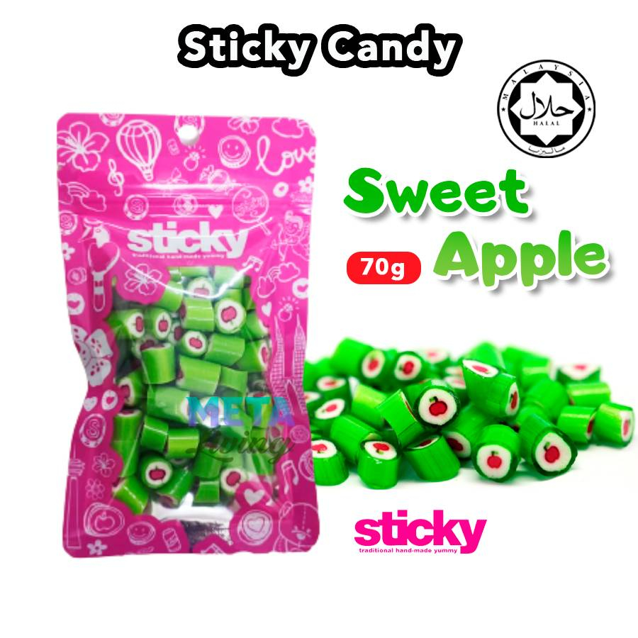 STICKY CANDY GULA-GULA VIRAL STOK SEDIA Thank You Happy Birthday Gift I ...