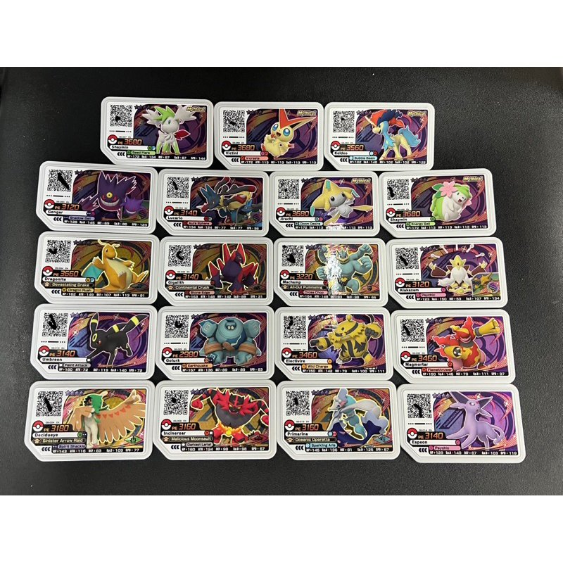{ GENUINE ORIGINAL } Pokemon Gaole Legend Part 2 ( 4🌟 Full set ...