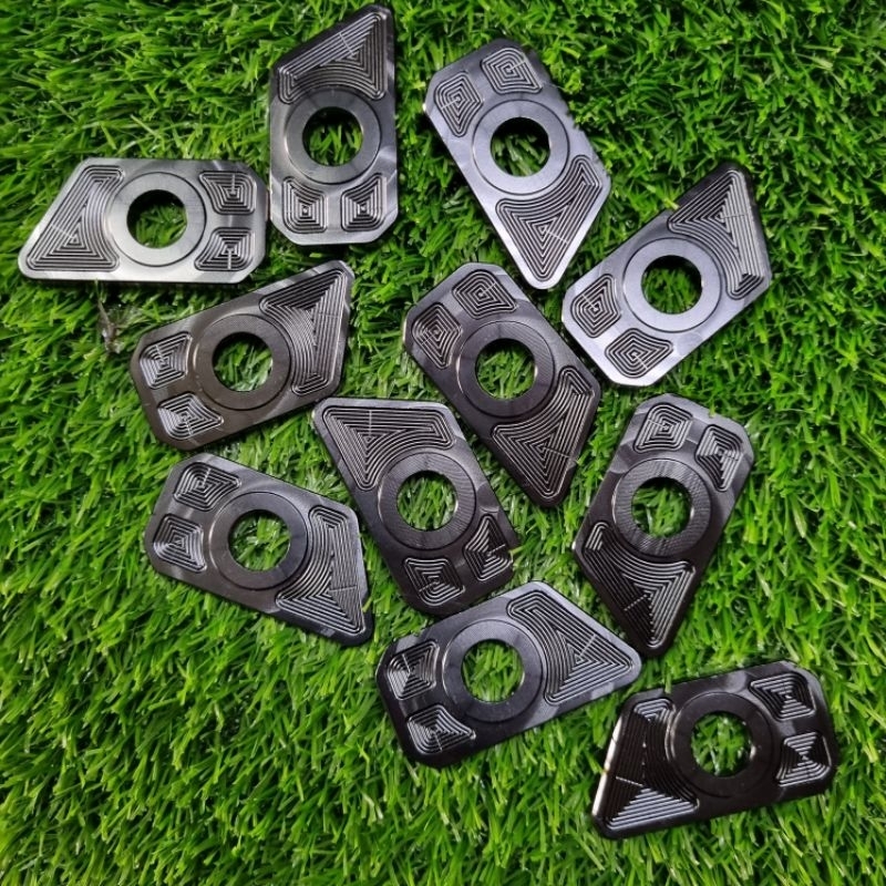 ( 2PCS ) CHAIN ADJUSTABLE CNC PLATE / SWIMG ARM Y15ZR Y16ZR LC135 RS150 ...