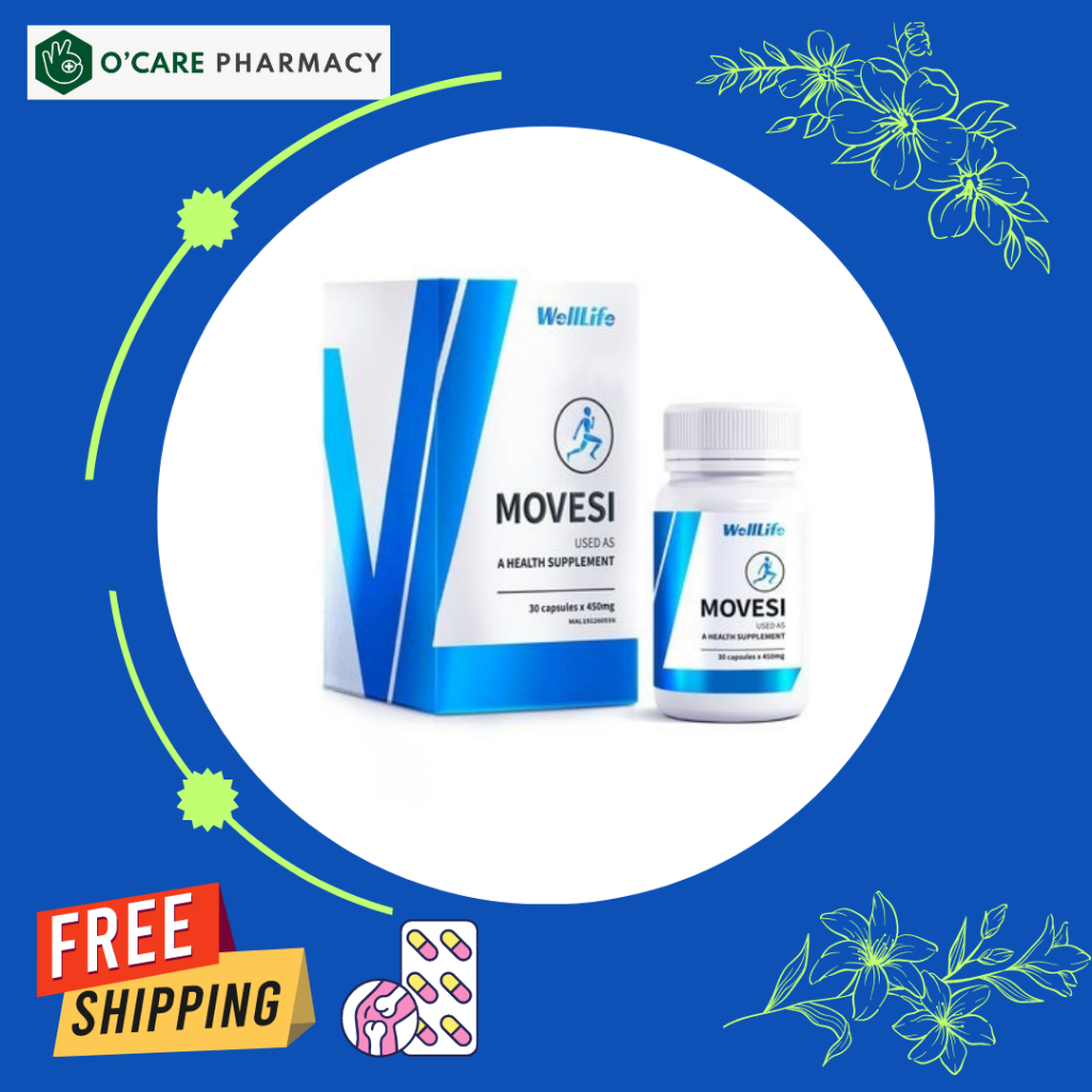 WellLife Movesi 450mg Capsule (30s) For Athletes, Elderly, Joint Pain ...