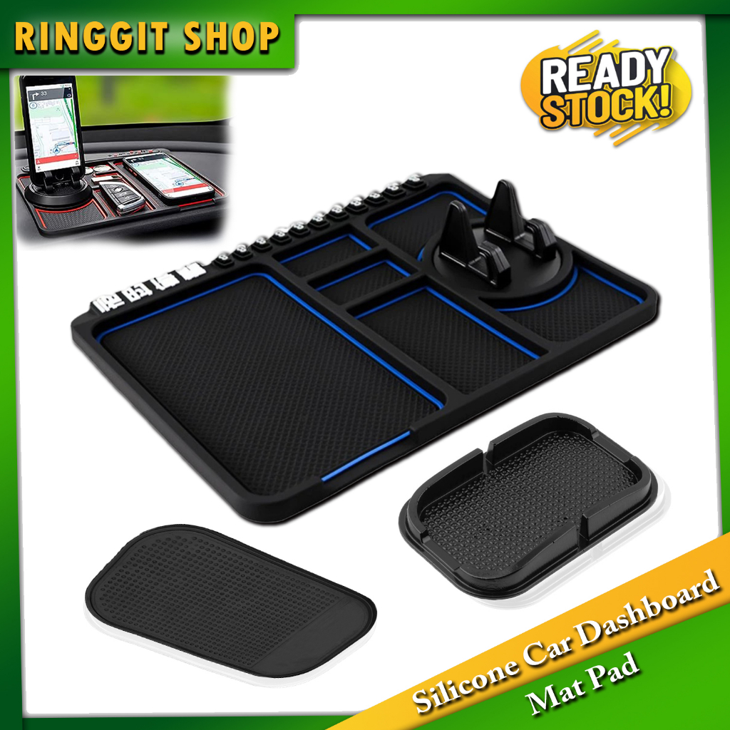 Ringgit Shop Silicone Car Dashboard Mat Pad Phone Holder Non Slip Anti ...