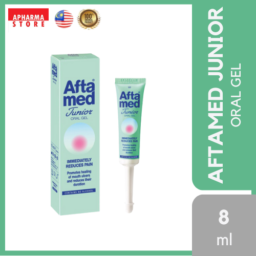 (PROMO) AFTAMED Oral Gel & Spray For Mouth Ulcer (Immediately reduces ...