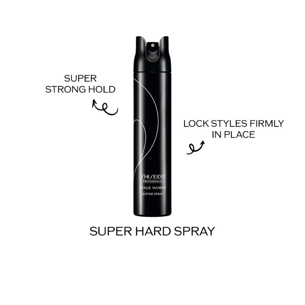 SHISEIDO STAGE WORKS STYLING SUPER HARD SPRAY 180g | Shopee Malaysia