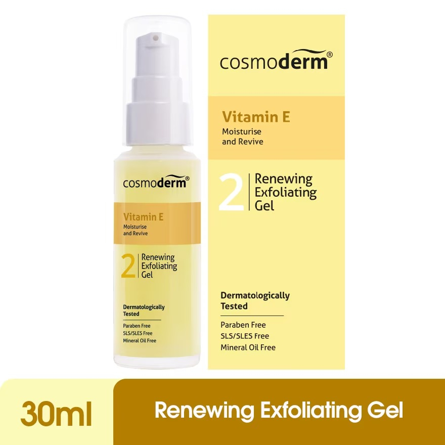 Cosmoderm VE Renewing Exfoliating Gel x 30ml | Shopee Malaysia