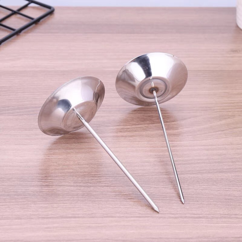 16cm Stainless Steel Receipt Check Spindle Note Order Holder Portable ...