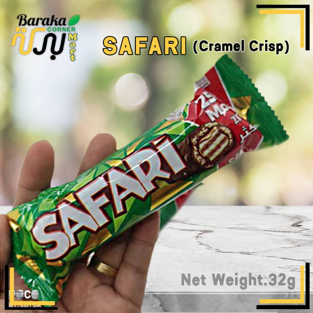 Coklat Safari Chocolate | (Caramel Crisp) Saudi Import New Stock 32g ...