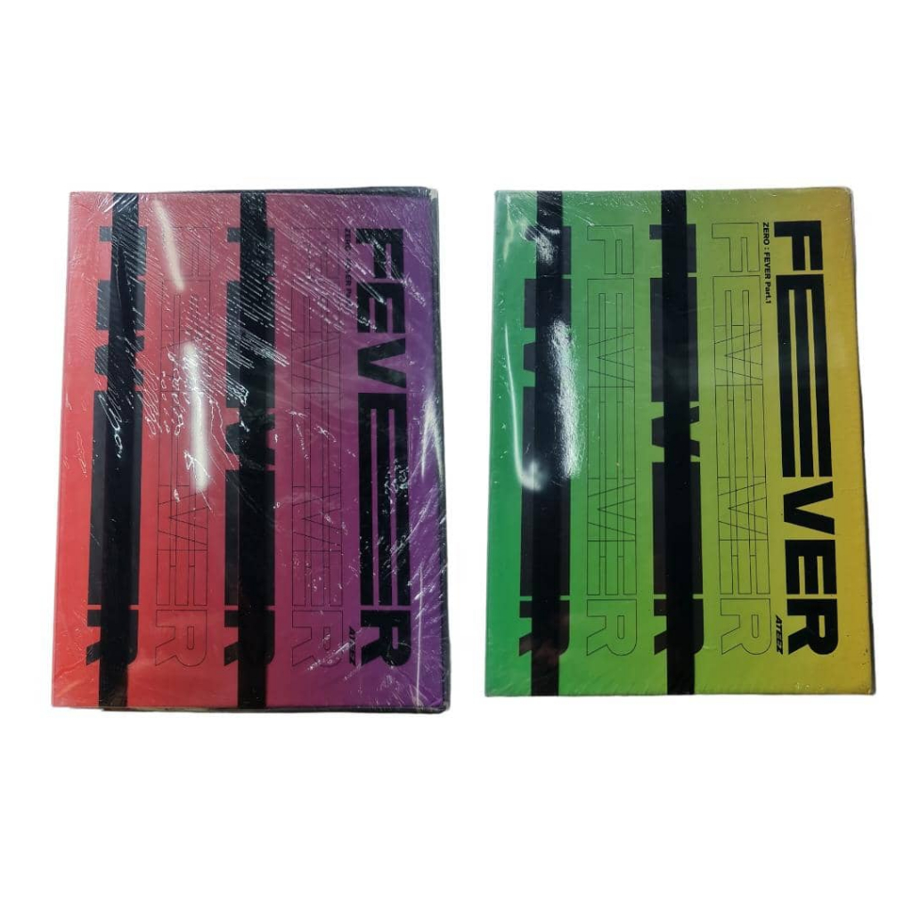 OFFICIAL ALBUM: ATEEZ ZERO: FEVER PART 1 ALBUM (SEALED) | Shopee Malaysia