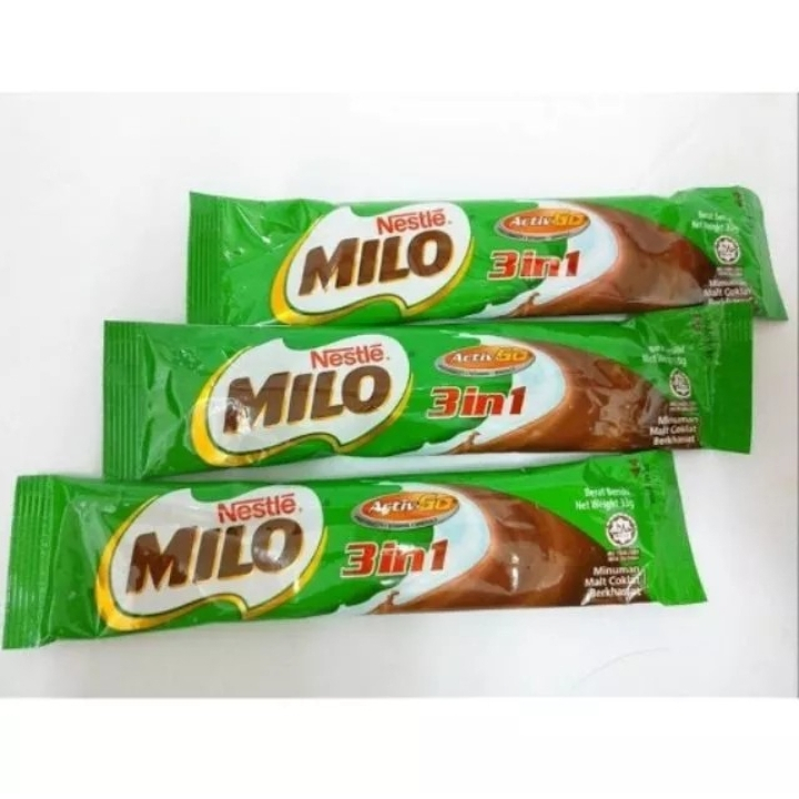 NESTLE MILO 3 IN 1 STICK 33G 美禄 | Shopee Malaysia