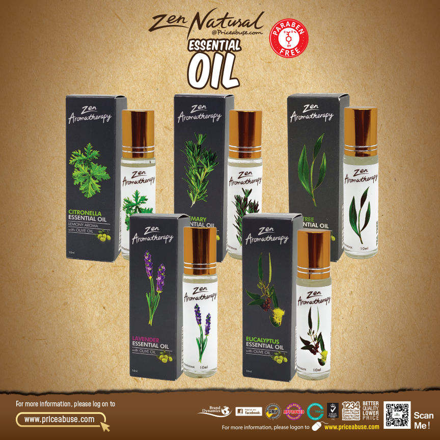 ZEN AROMATHERAPY ESSENTIAL OIL-10ML | Shopee Malaysia