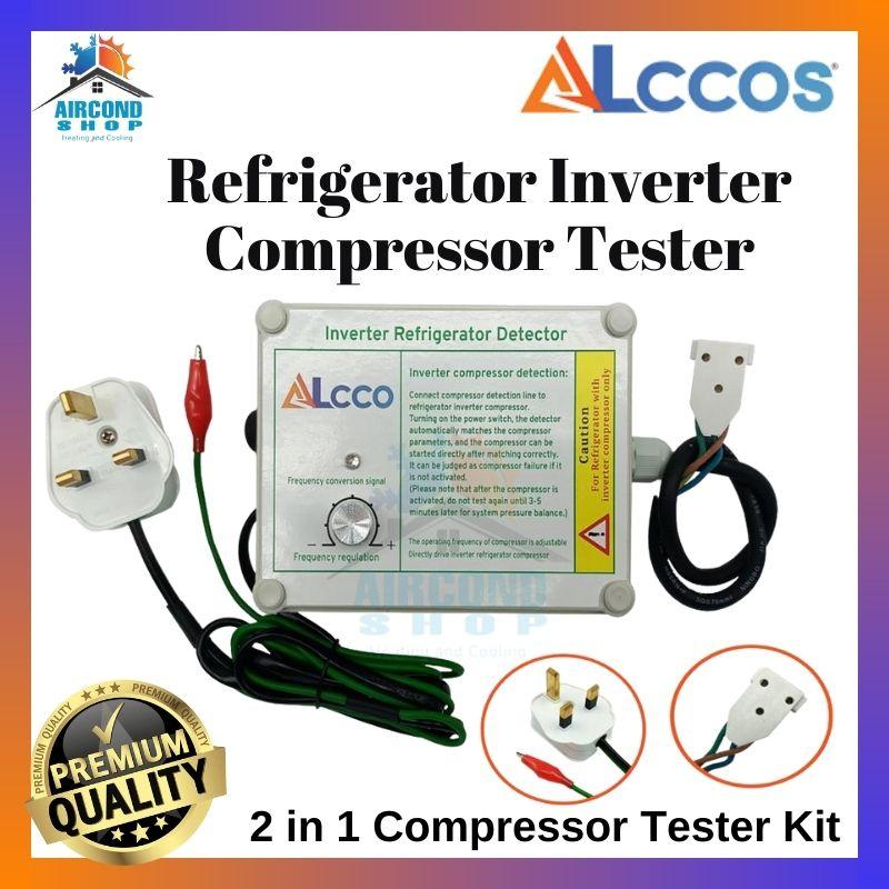 READY STOCK / ALCCOS Refrigerator Inverter Compressor Tester 2 In 1 ...