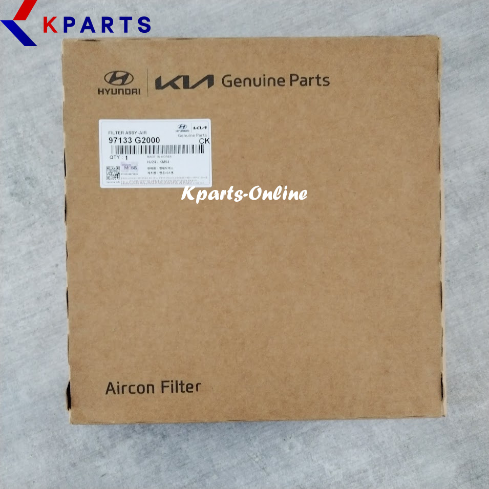 AIR COND FILTER / CABIN FILTER (GENUINE PARTS) HYUNDAI IONIQ > 97133 ...