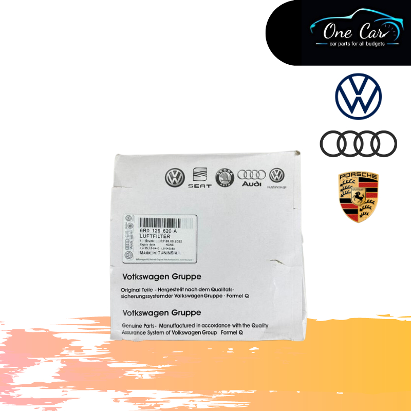 Volkswagen Air Filter VW Polo 1.2/1.4 ,Audi A1 (6R0129620A) -Original ...