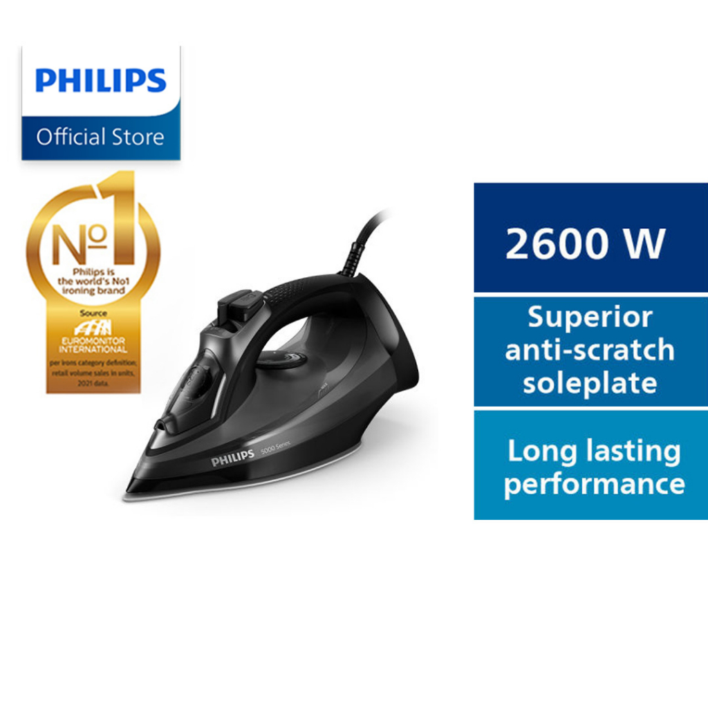 Philips Steam Iron 5000 series DST5040/DST5040/86 | Shopee Malaysia