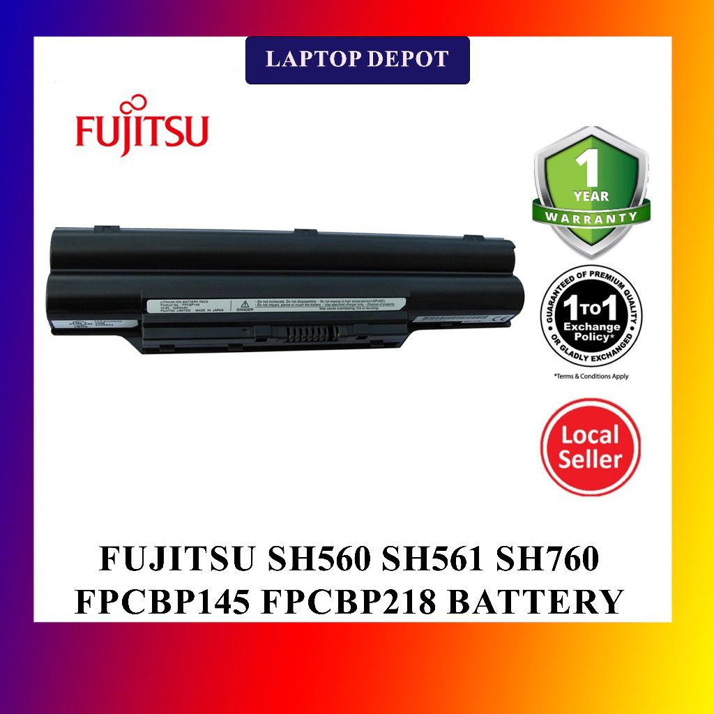 Fujitsu SH560 SH561 SH760 SH761 S7110 S2210 E751 FPCBP145 Battery ...