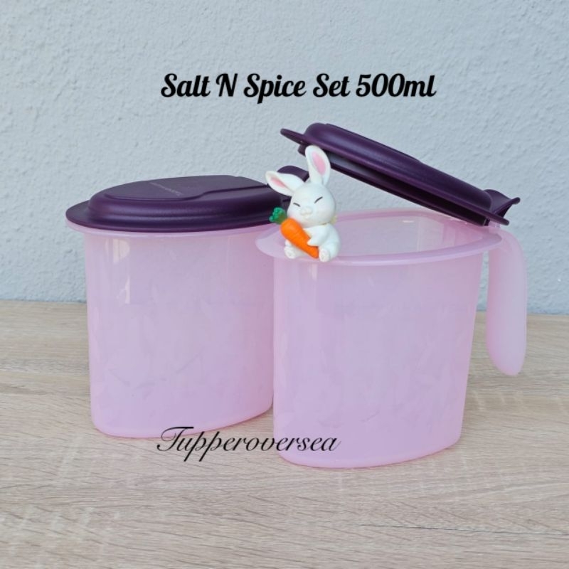 Tupperware Salt N Spice Set 500ml - (1PC / 2PCS) | Shopee Malaysia